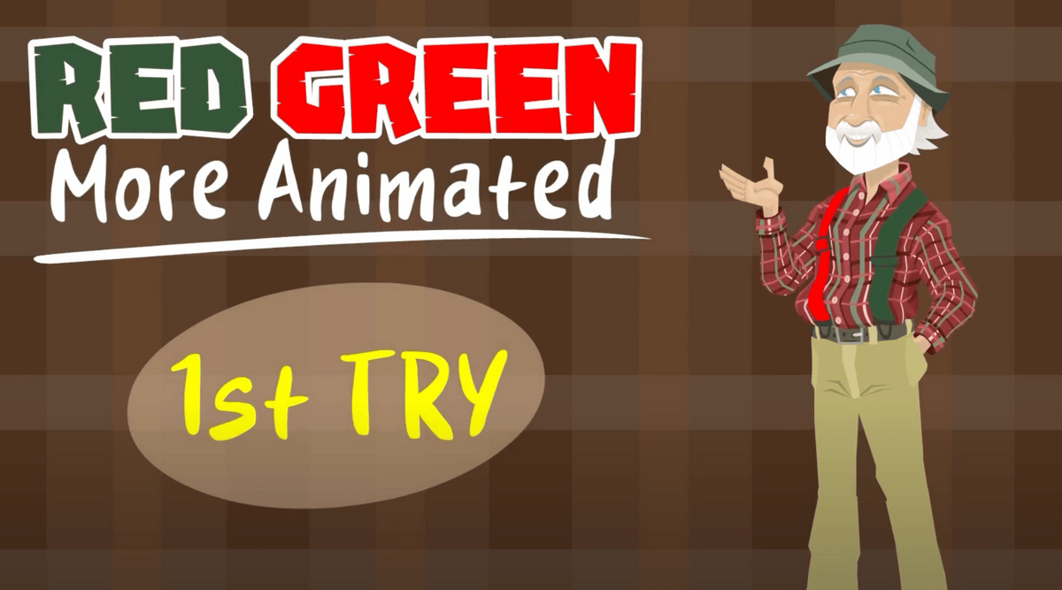 Red Green More Animated Episode 1: First Try | Red Green