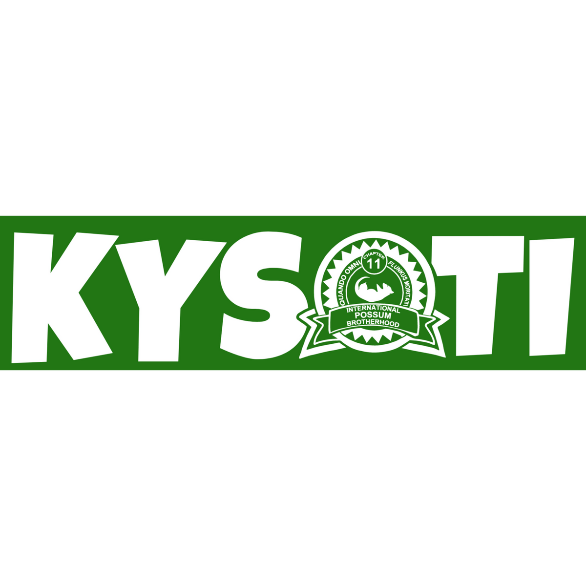 Keep Your Stick On The Ice Bumper Sticker | Red Green