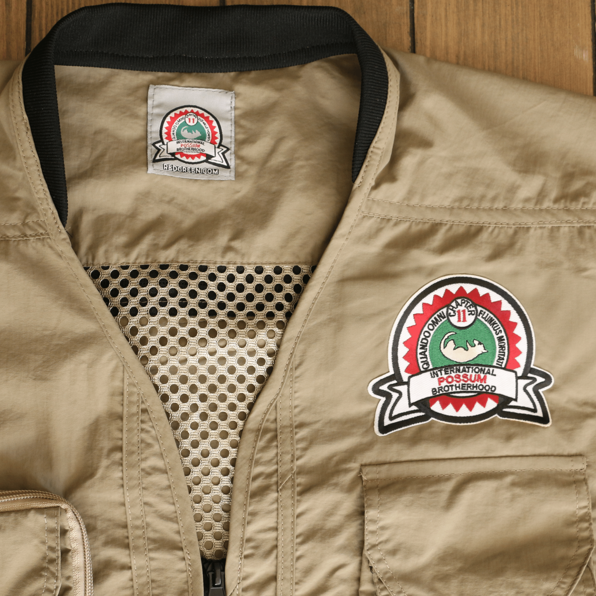 Official Possum Lodge Fishing Vest | Red Green