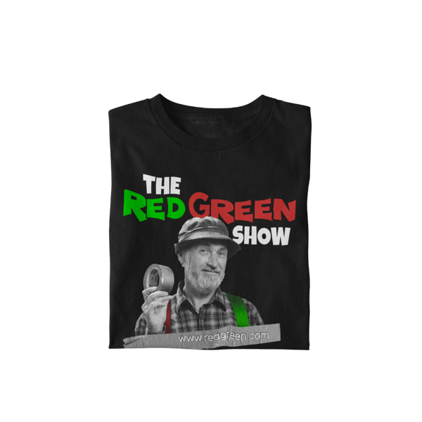 Possum Lodge Oath “Man's Prayer” Black T-Shirt | Red Green