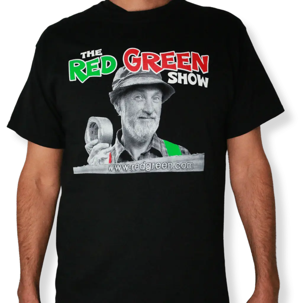 Possum Lodge Oath “Man's Prayer” Black T-Shirt | Red Green