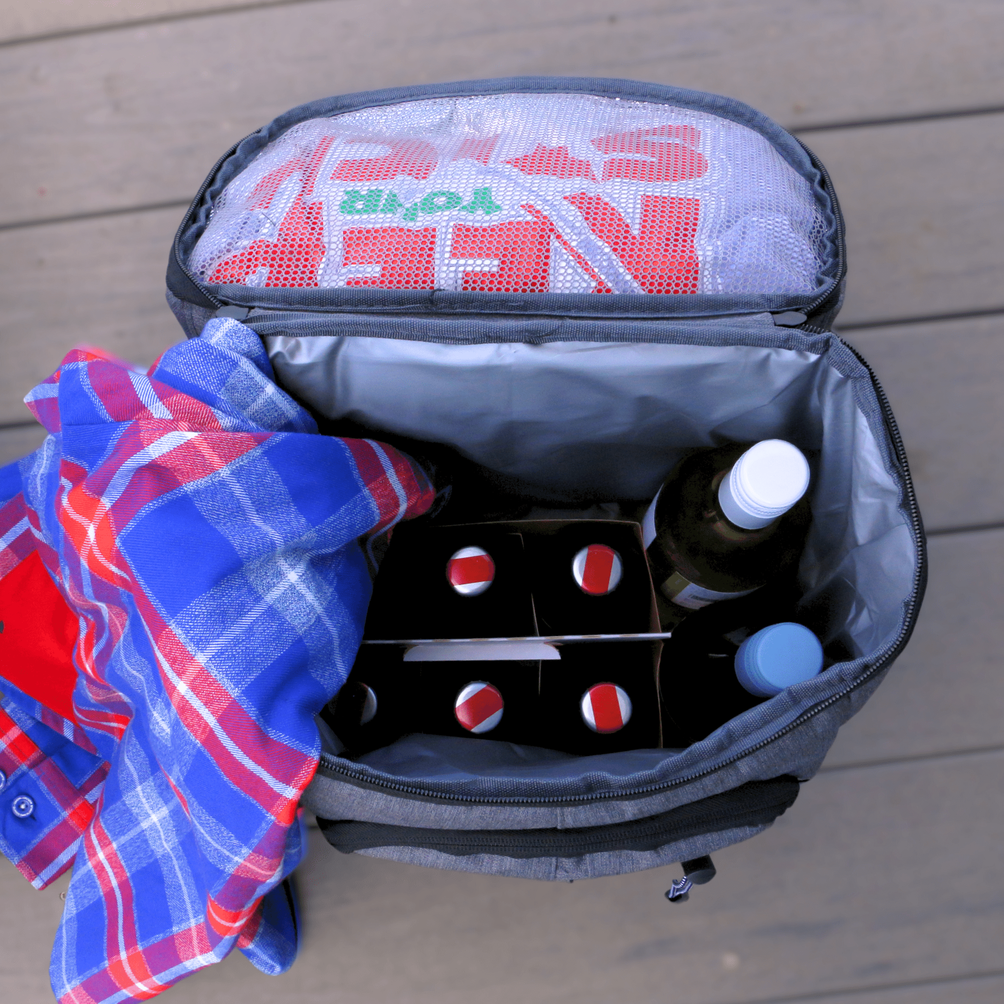 The Handyman's "Stay Chill" Insulated Cooler Backpack | Red Green